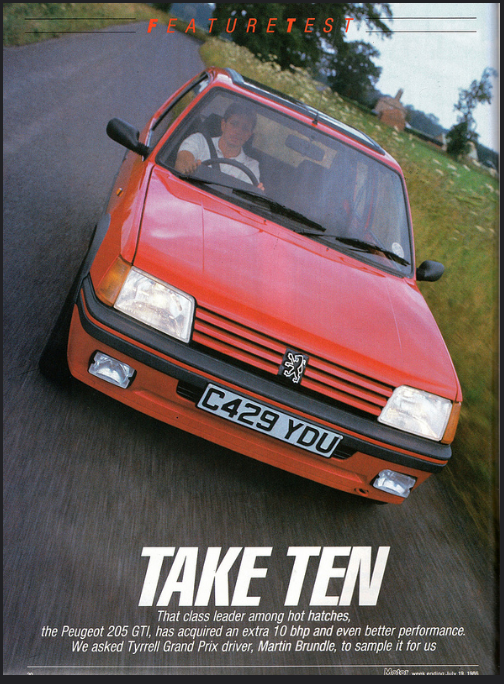 INFO GUIDE: 1986 - 1987 Peugeot 205 GTI Phase 1 (1.9l) | Classic Register