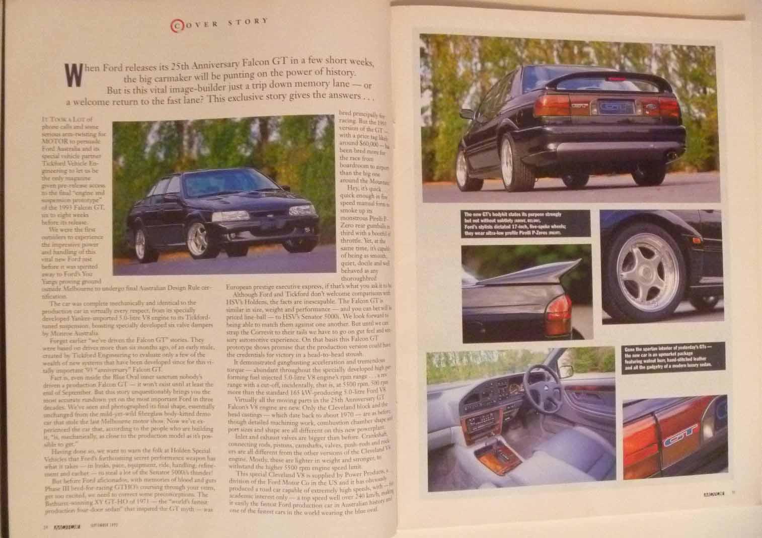 INFO GUIDE: 1992 - 1993 Ford Falcon EB GT | Classic Register