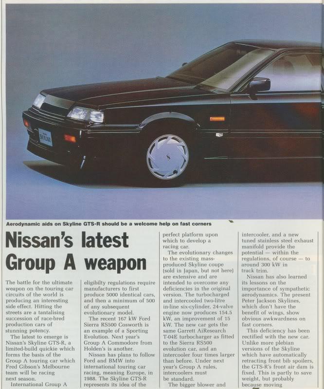 INFO GUIDE: 1987 Nissan Skyline R31 GTS-R | Classic Register